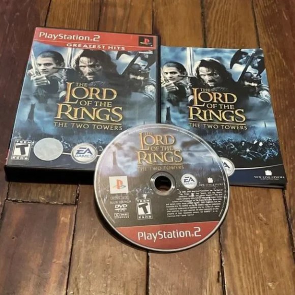 Other | Lord Of The Rings The Two Towers Greatest Hits Playstation 2 ...